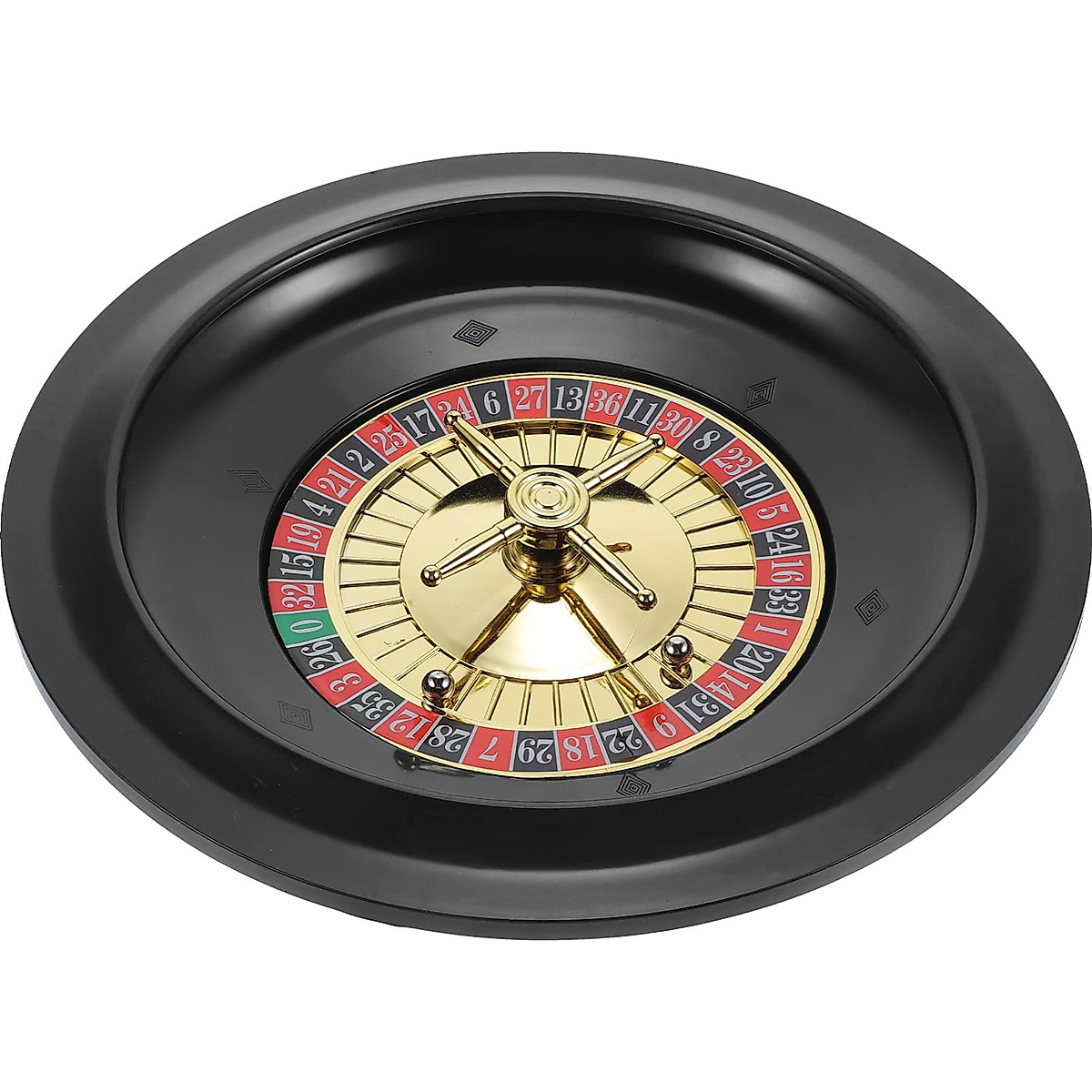Cabilock Poker Table Roulette Wheel Table Poker Wheel Rotating Poker Wheel Prop Game Wheel Poker Game Prop Party Game Prop Poker Supply Decorative Poker Wheel Plastic