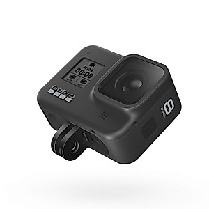 GoPro HERO8 Black - Waterproof Action Camera with Touch Screen 4K Ultra HD Video 12MP Photos 1080p Live Streaming Stabilization (Renewed)