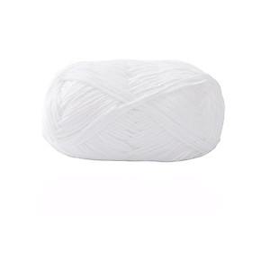 Cute Baby Wool 4 Strands Milk Cotton Four Strand Combed Cotton Baby Hand Knitting Medium Thick Yarn Ball DIY Material Bag (Color : 25 Bud Green)