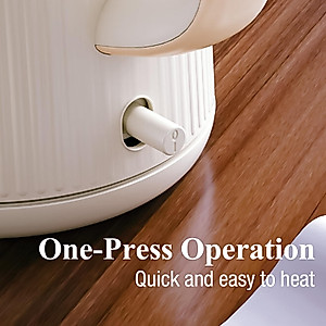 Nueve&Five 1.7L Electric Kettle,Double Wall Electric Tea Kettle,Auto Shut Off,1200W Hot Water Kettle Electric of 304 Stainless Steel-Cream White