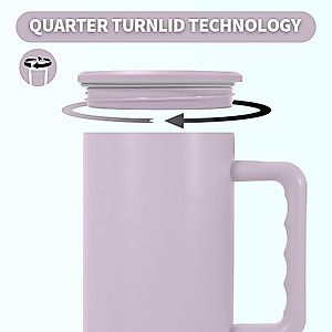 sweet grain 40 oz Sublimation Tumbler with Handle 20 Pack Sublimation Tumblers Blanks Bulk Leak-proof Lid and Straw Insulated Stainless Steel Travel Mug Keeps Cold for 34 Hours (White)