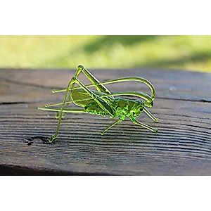 Statue of Glass Grasshopper Cute Green Glass Grasshopper from Glass Menagerie Flame work Gift