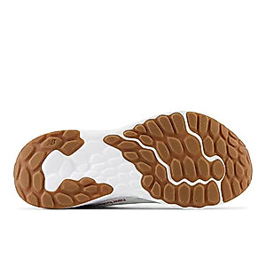 New Balance Women's Fresh Foam Arishi V4 Running Shoe, White/Tobacco, 8.5