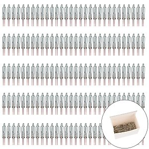 Christmas Replacement Mini Light Bulbs 2.5 V 0.17 A Clear Glass Bulbs for Christmas Trees Incandescent Lights | 150 Pcs