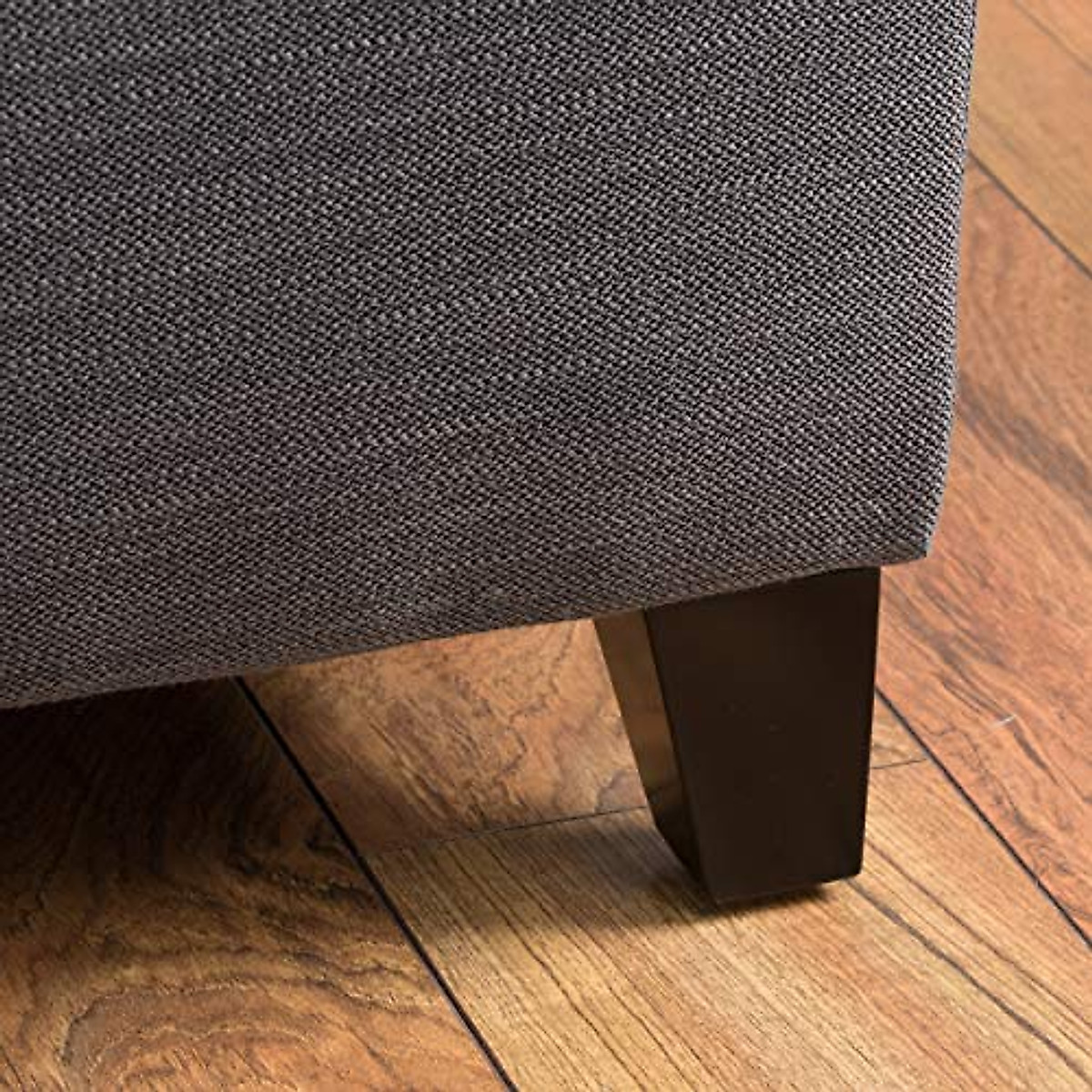 Christopher Knight Home Juliana Fabric Storage Ottoman, Gray