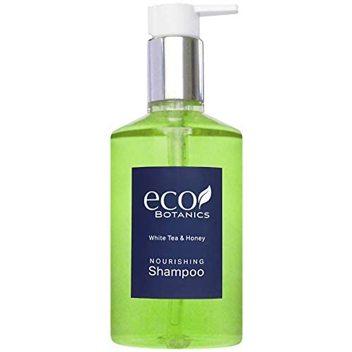 Eco Botanics Hotel Amenities Set | 10.14oz Pump Bottles | Shampoo, Conditioner, Hand & Body Wash, and Lotion | Set of 4
