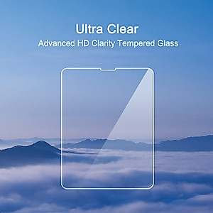 Ailun Screen Protector for iPad Air 4/5 Generation[10.9 Inch,2022 5th &2020 4th] iPad Pro 11 Inch Display[2022&2021&2020&2018 Release] Tempered Glass [Face ID & Apple Pencil & Case Compatible][2 Pack]
