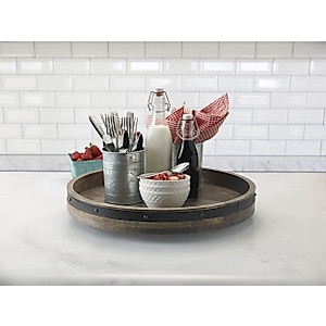 Mikasa Mango Wood 17.5 Inch Lazy Susan