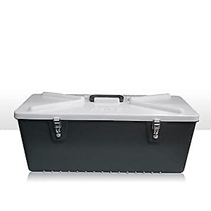 TRINITY Special Mate Fishing Tackle Box Organizer 8" – Spoon Lure Storage – Grey/White – #8225