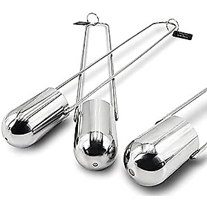 HFBTE Zahn Cup Viscosity Cup Viscometer Flow Cup Viscosity Zahn Cup Kit 1#+2#+3#+4#+5# Dip Type 44ml For Pigment Coating Paint Finishes Oil lacquer Paint Ink Varnishes Syrup Etc