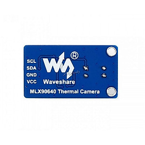 MLX90640 IR Array Thermal Imaging Camera 32×24 Pixels 110° Field of View I2C Interface 3.3V/5V Compatible with Raspberry Pi (ESP32) STM32 @XYGStudy (MLX90640-D110 Thermal Camera)