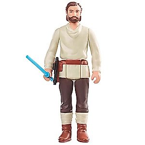 STAR WARS Retro Collection OBI-Wan Kenobi (Wandering Jedi) Toy 3.75-Inch-Scale OBI-Wan Kenobi Figure, Toys for Kids Ages 4 and Up