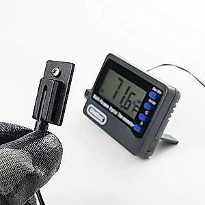 General Tools AQ150 In and Out Aquarium Thermometer with Waterproof Probe