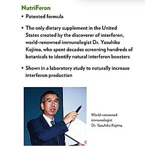Shaklee - NutriFeron® Immune-Boosting Botanical Blend - Developed by Renowned Immunologist - Promotes Healthy Immune Function with Interferon-Boosting Ingredients - Contains Zinc - 60 Caplets