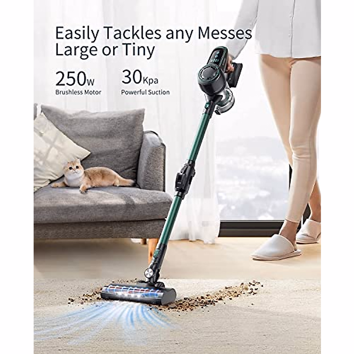Laresar Elite 2 Vacuum Cleaner, Green