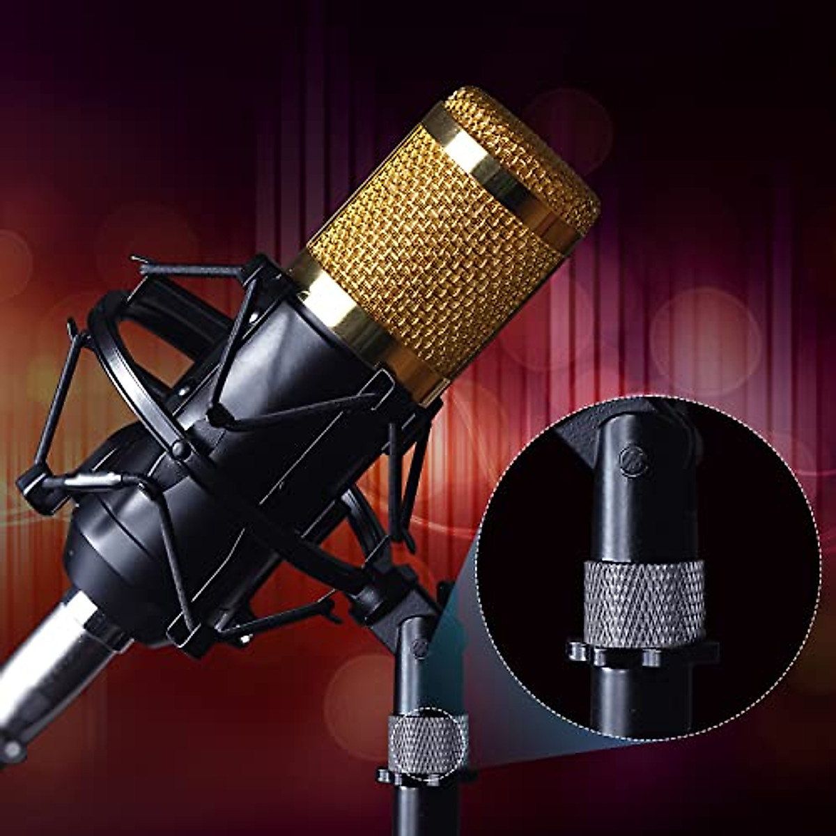 8 Pack Camera Screw Adapter 1/4 Male to 3/8 Female and 3/8 Male to 1/4 Female Camera Screw Adapter for Camera Tripod Stand Microphone Stand Mic Mount (Black)