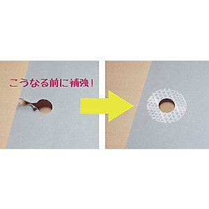 Kokuyo One-Patch Stamp, One Patch Hole Reinforcer Sticker, 200 Stickers/Pack, 3 Packs, Blue, Japan Import (TA-PSM10BX3)