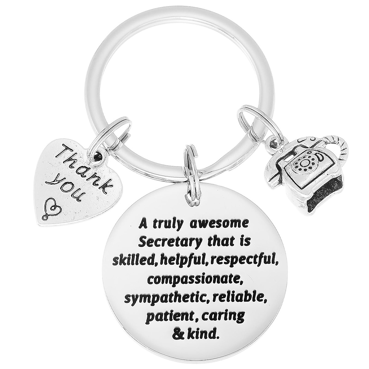 Kivosliviz Secretary Gifts Secretary Keychain Secretaries Gift Medical Secretary Gifts School Secretary Gifts