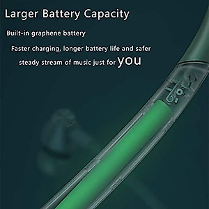 ESSONIO Bluetooth Headphones Wireless Earbuds Neckband with mic Noise Cancelling Wireless Headset 400 Hours Standby timefor Sports (New Gray)