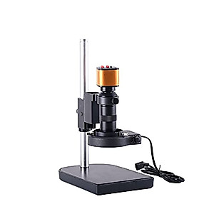 SDGH 16MP Stereo Digital USB Industrial Microscope Camera 150X Electronic Video C-Mount Lens Stand for PCB THT Soldering