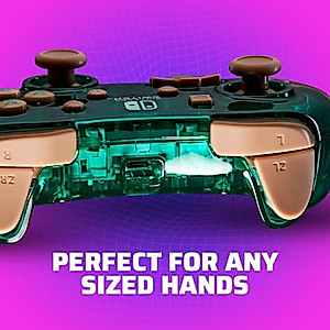 Rock Candy Enhanced Wired Power Nintendo Switch Pro Controller, Licensed Nintendo Switch Accessories/Switch Lite/OLED Compatible, Durable Ergonomic Non-Slip Joystick Timmy & Tommy Animal Crossing