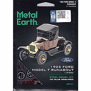 Fascinations Metal Earth 1925 Ford Model T Runabout 3D Metal Model Kit