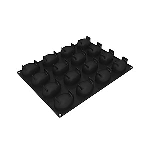 Pavoni PX4369 Pavoflex Silicone Baking Mold Freezing Mould, "Mono Quenelle"