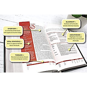 NIV, Life Application Study Bible, Third Edition, Personal Size, Leathersoft, Brown, Red Letter