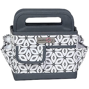 Everything Mary Craft Caddy, Geometric - Art Storage for Supplies & Crafts - Supply Organizers Tote for School Classroom, Office, and Home - Organization For Makeup & Nurses
