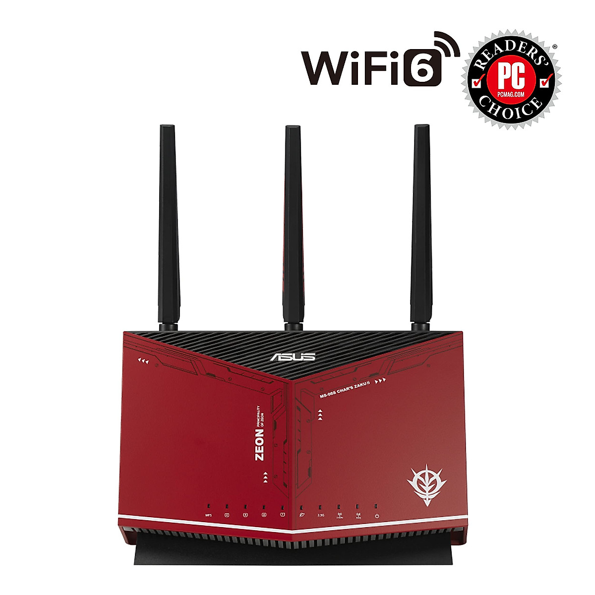 ASUS RT-AX86U AX5700 Dual Band + WiFi 6 Gaming Router ZAKU II Edition ( Renewed)