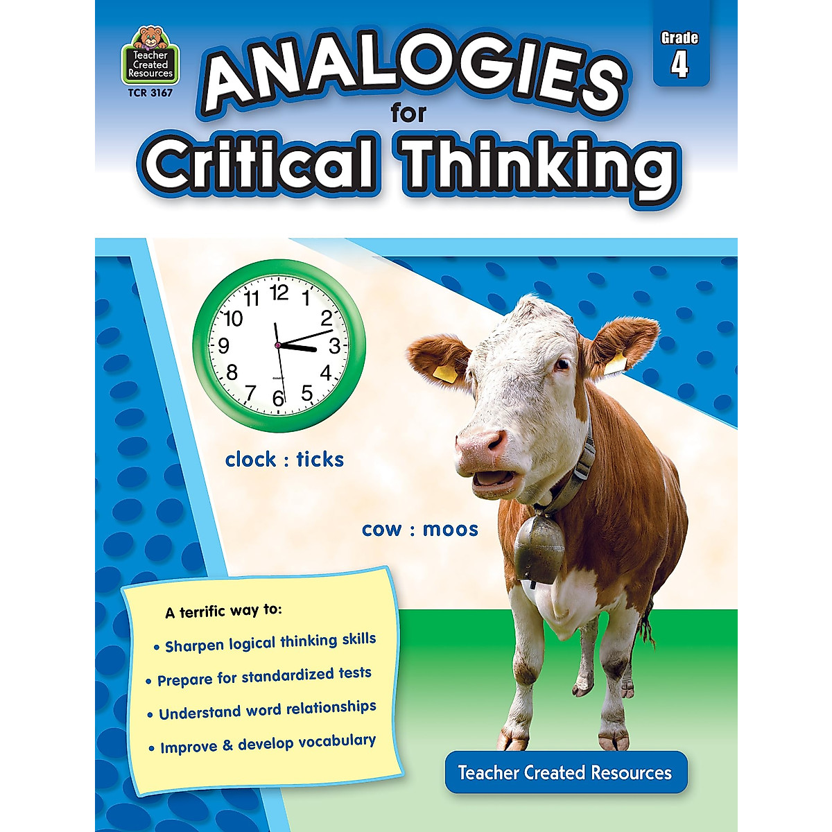 Analogies for Critical Thinking, Grade 4 from Teacher Created Resources