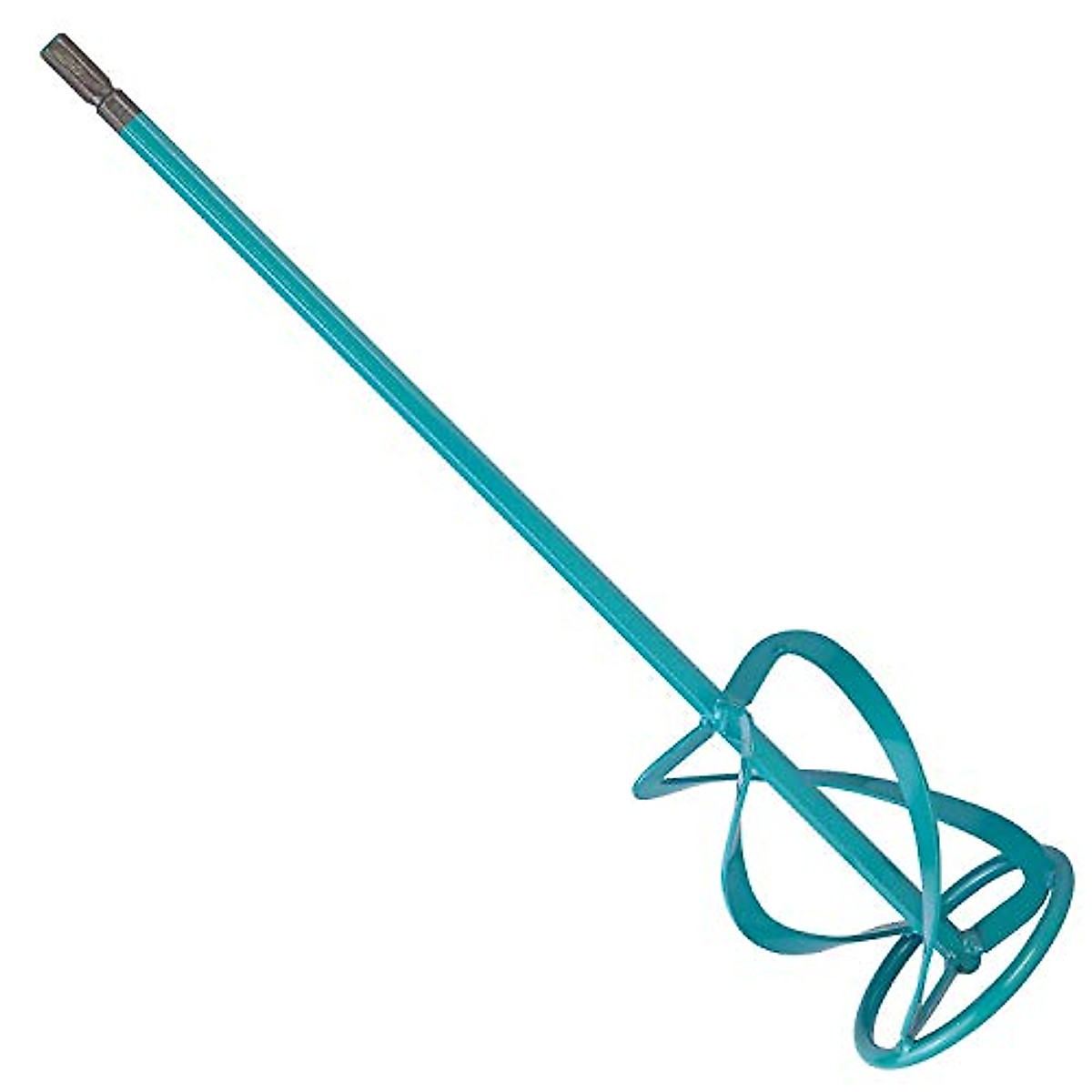 COLLOMIX Concrete Mixing Paddle - MK Series 5.3" Mud Mixer Drill Bit also for Mortar, Plaster and Highly-Viscous Materials & HEXAFIX connection - MK140HF