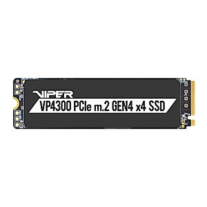 Patriot Viper VP4300 1TB Internal SSD W/HS - NVMe PCIe Gen 4x4 - M.2 2280 - Solid State Drive - VP4300-1TBM28H