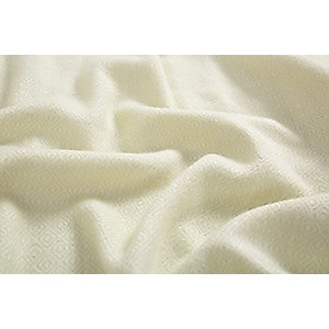 Panku Decorative Herringbone Faux Cashmere Blanket Throw with Fringe, Lightweight Soft Cashmere Like Chevron Throw Blanket with Tassels for Couch Sofa Chair, Farmhouse Boho Blanket 50x60 Sege Green