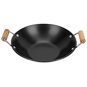 TIDTALEO Stainless Steel Griddle Korean Cookware Stainless Steel Stock Pot Metal Cooking Utensils Outdoor Stainless Steel Paella Pan Electric Skillets Nonstick with Lids Household Hot Pot
