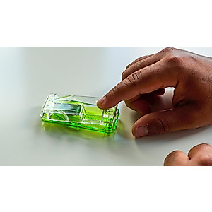 EZY DOSE Pill Cutter and Splitter with Dispenser, Daily Usage, Safely Cut Pills, Vitamins, Tablets, Accurate and Easy Cutting, Stainless Steel Blade, Travel Sized, Colors May Vary, BPA Free