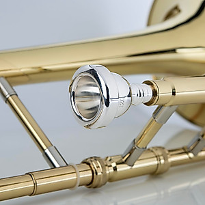 Glory Professonal Silver Plated Alto Trombone Mouthpiece 12c