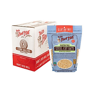 Bob's Red Mill Gluten Free Steel Cut Oats, 24-ounce (Pack of 4)