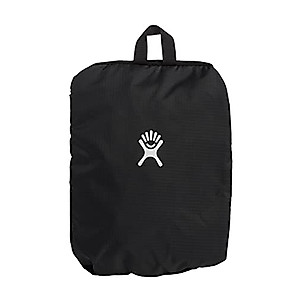 Hydro Flask Packable Bottle Sling - Accessory Reusable Water Bottle Travel Carrier Holder - Adjustable, Collapsable Black Small