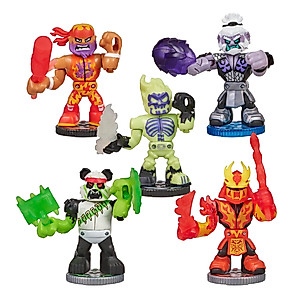 Legends of Akedo Button Bash Collector Pack Contains 10 Ultimate Arcade Warrior Action Figures and 2 Button Bash Controllers | Amazon Exclusive