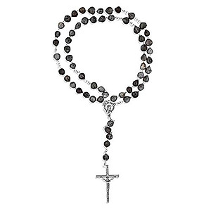 Authentic Job's Tears Rosary | Natural Seed Beads | Favorite of Recent Saints | Comes in Case | Christian Jewelry