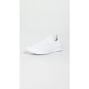 Athletic Propulsion Labs (APL) Women's Techloom Wave Sneaker, White/White, 9