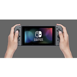 Nintendo Switch Deluxe Holiday Game Bundle: Nintendo Switch with Gray Joy-Con - 6.2" Touchscreen LCD Display + Nintendo Switch Minecraft Game and T.F. Card