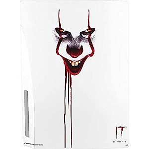 Skinit Decal Gaming Skin Compatible with PS5 Console - Officially Licensed Warner Bros Pennywise Bloody Design