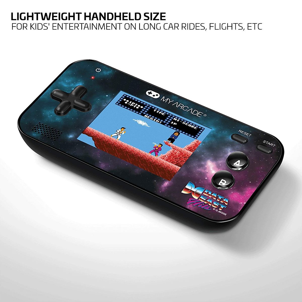 My Arcade Gamer V - Handheld Gaming System - 220 Retro Style Games Plus 8 Data East Classics