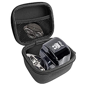 FitSand Hard Case Compatible for Skull Shaver Pitbull Silver PRO Electric Head & Face Shaver