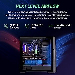 Skytech Eclipse Gaming PC Desktop – Intel Core i7 13700K 3.4 GHz, NVIDIA RTX 4080, 1TB NVME Gen4 SSD, 32GB DDR5 RAM RGB, 1000W Gold PCIE 5.0 PSU, 420mm AIO, 11AC Wi-Fi, Windows 11 Home 64-bit