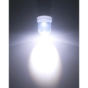 Qasim GE44 47 755 756 1893 1847 BA9S Led Bulb Pinball Machine Light Coin Display Game Bulb T11 BA9S Bayonet Led Bulb AC/DC 6V 6.3V Non-Polarity (Pack of 20 White)