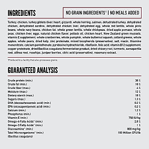 ORIJEN Small Breed Dry Dog Food, Grain Free Dry Dog Food for Small Breeds, Fresh or Raw Ingredients, 4lb