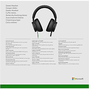 Xbox Wired Stereo Headset Series S/X